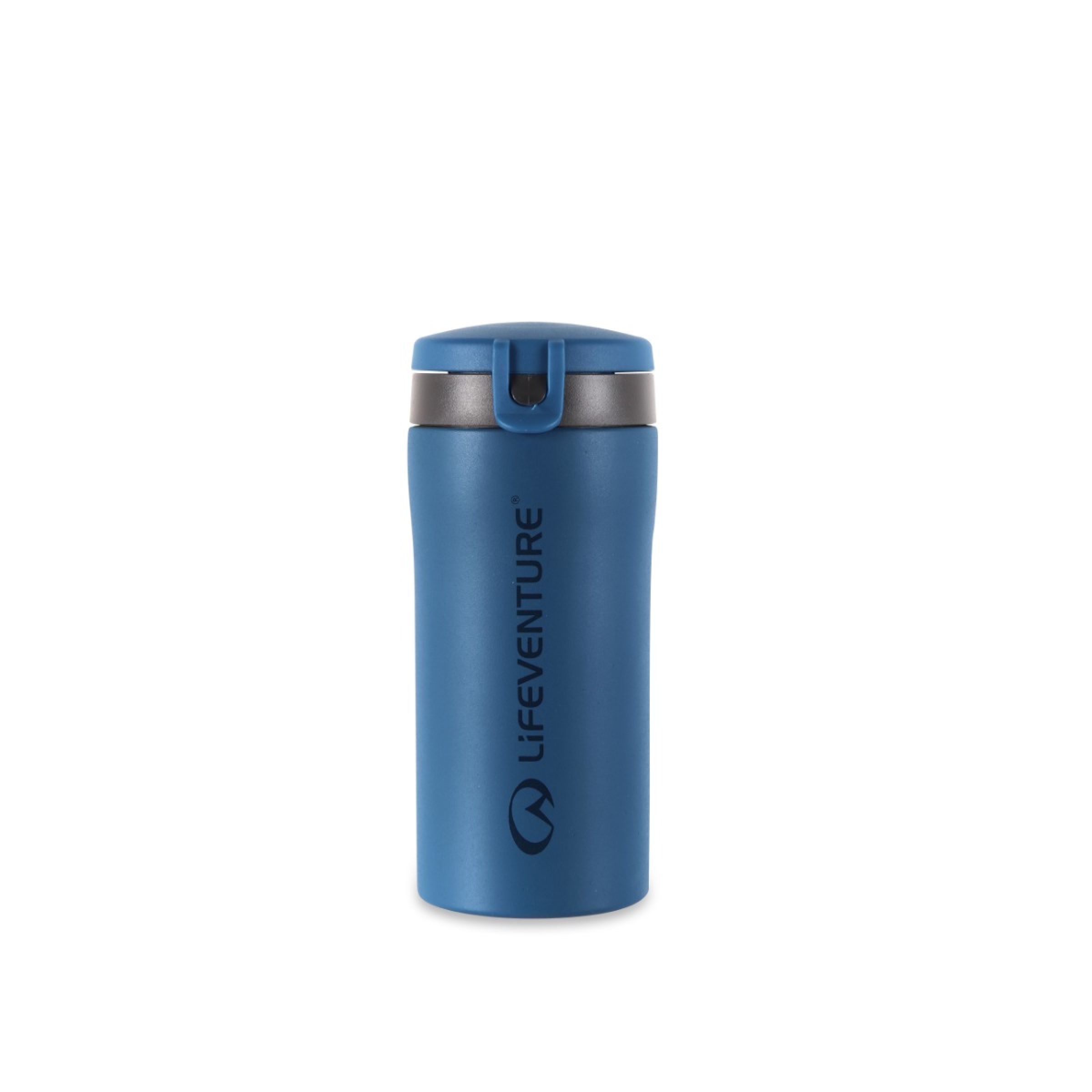 Køb Lifeventure Flip-top Thermal Mug, Matt Cobalt - Termokrus