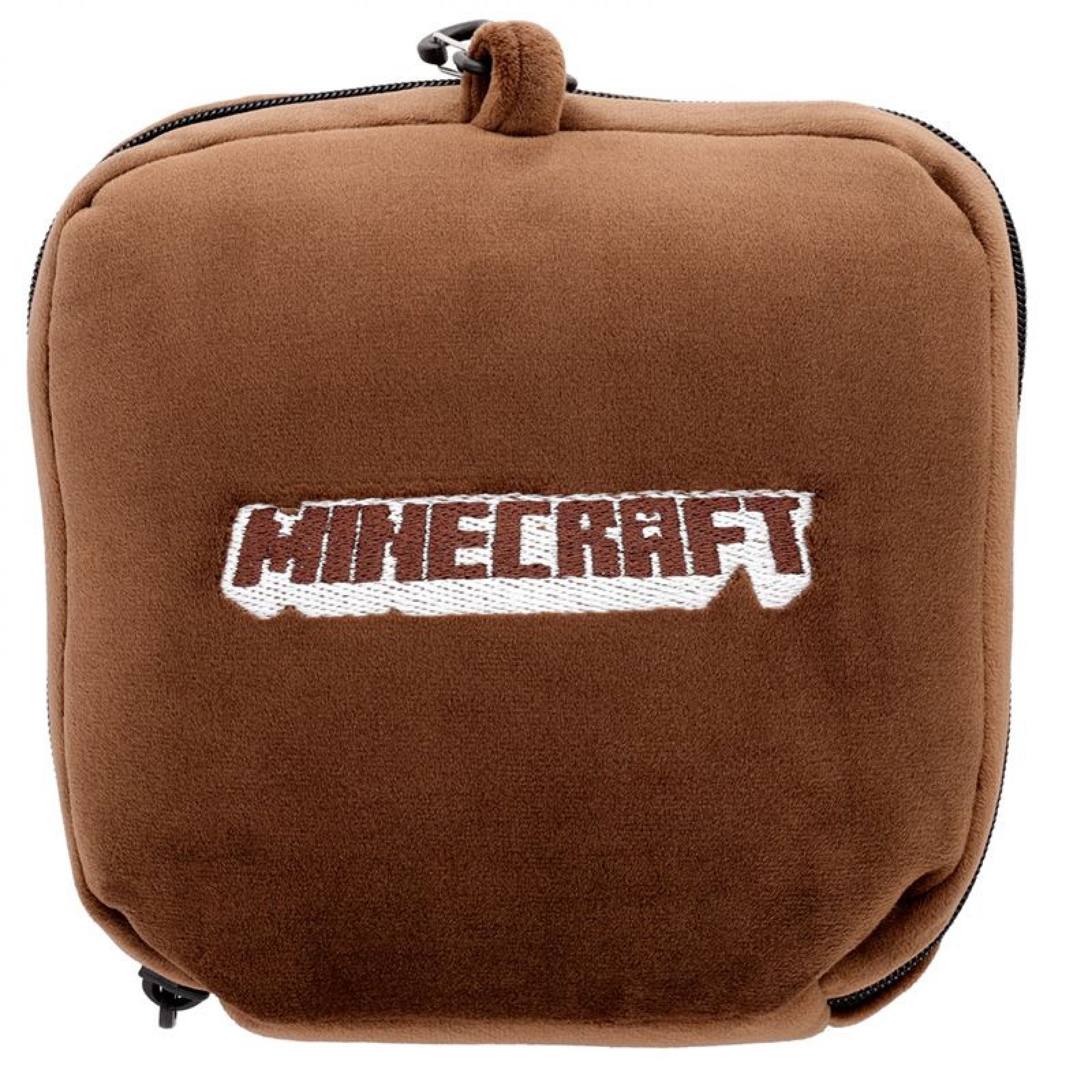 Køb Relaxeazzz Minecraft Enderman Shaped Plush Travel Pillow & Eye Mask ...